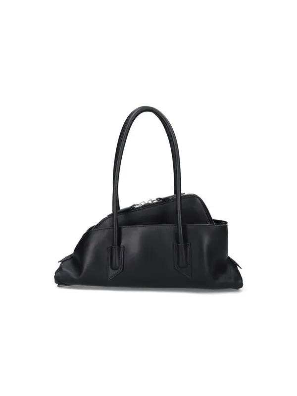 Attico La Passeggiata" Shoulder Bag - Black