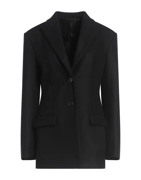 MODES Wool Single-breasted Coat