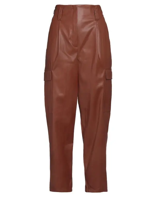 I BLUES Coated High-waisted Cargo Pants