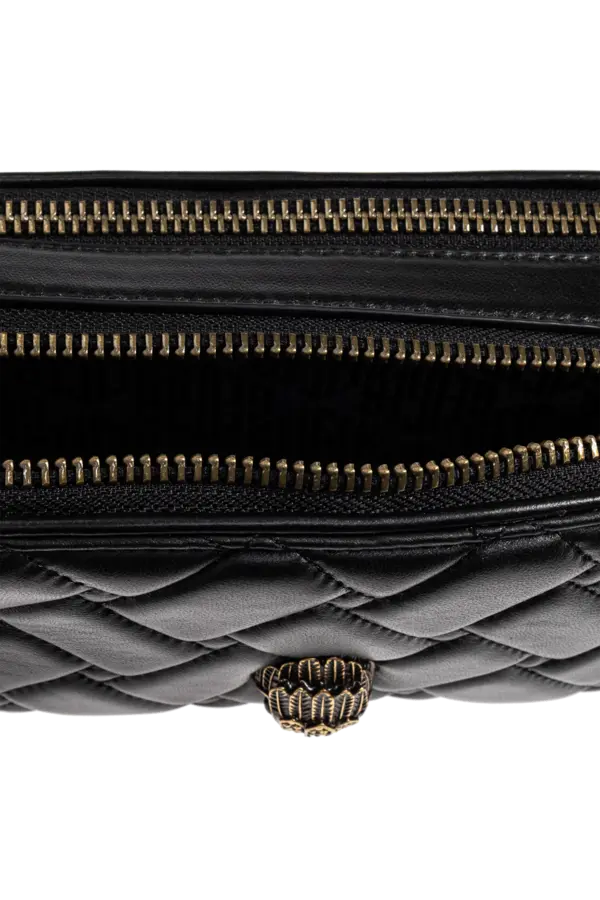Kurt Geiger Kensington Leather Shoulder Bag - Black
