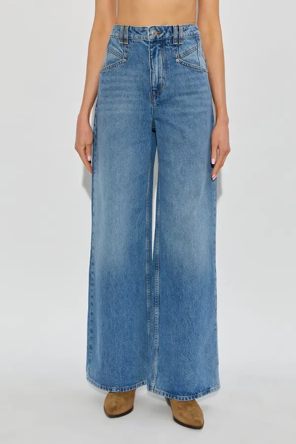 Isabel Marant Étoile Lemony Bootcut Jeans