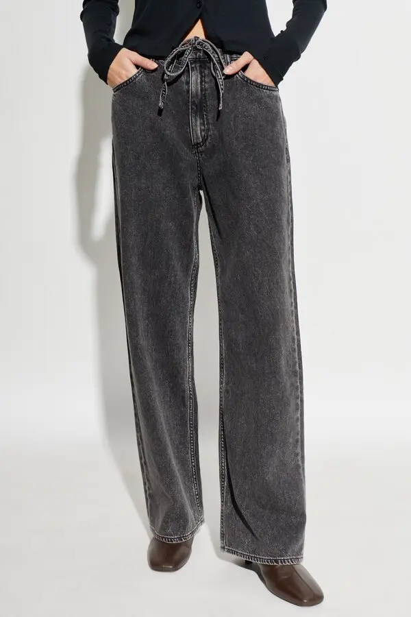 Rag & Bone Straight-leg Denim Jeans - Grey