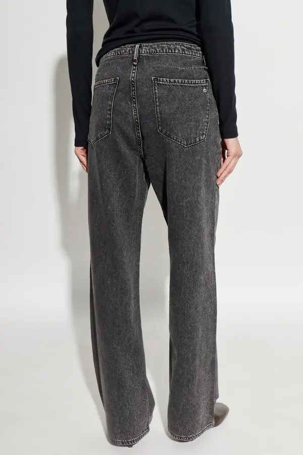 Rag & Bone Straight-leg Denim Jeans - Grey