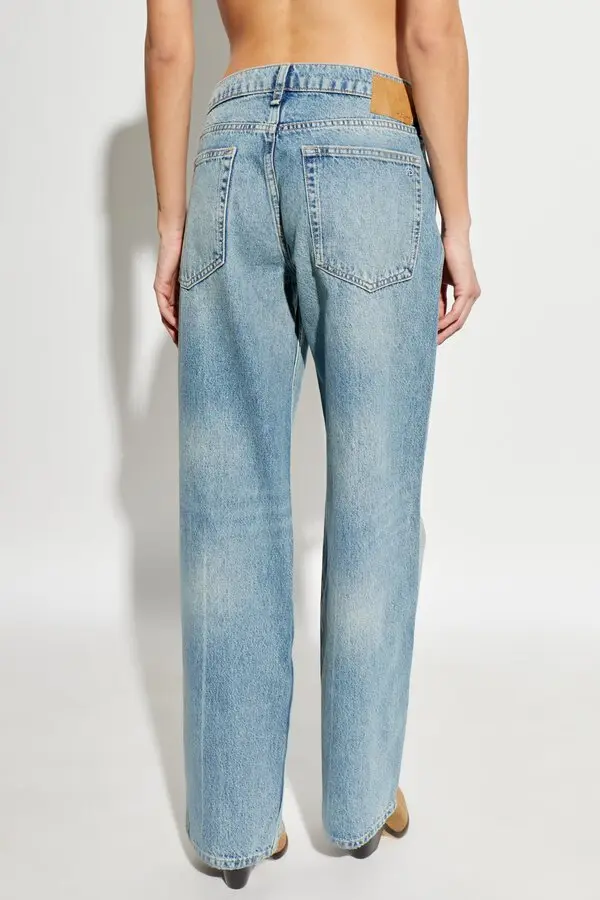 Rag & Bone Straight-leg Denim Jeans - Light Blue