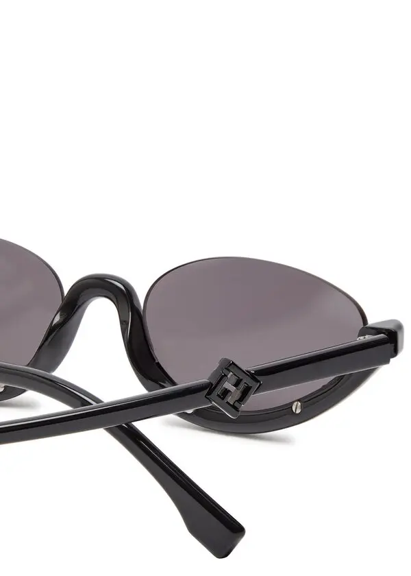 Fendi Oval-frame Sunglasses