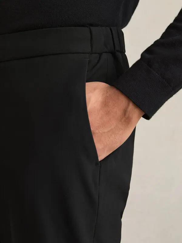 REISS Slim-fit Drawstring Trousers