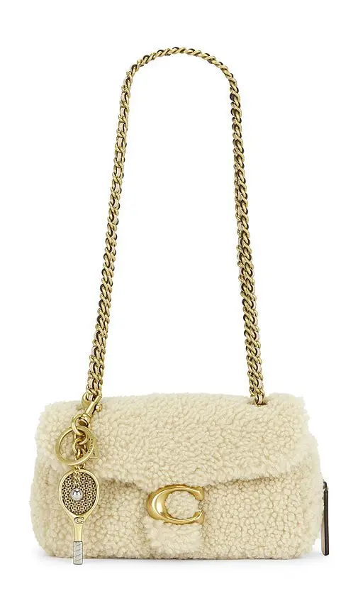 COACH Small Tennis Racket Bag Charm