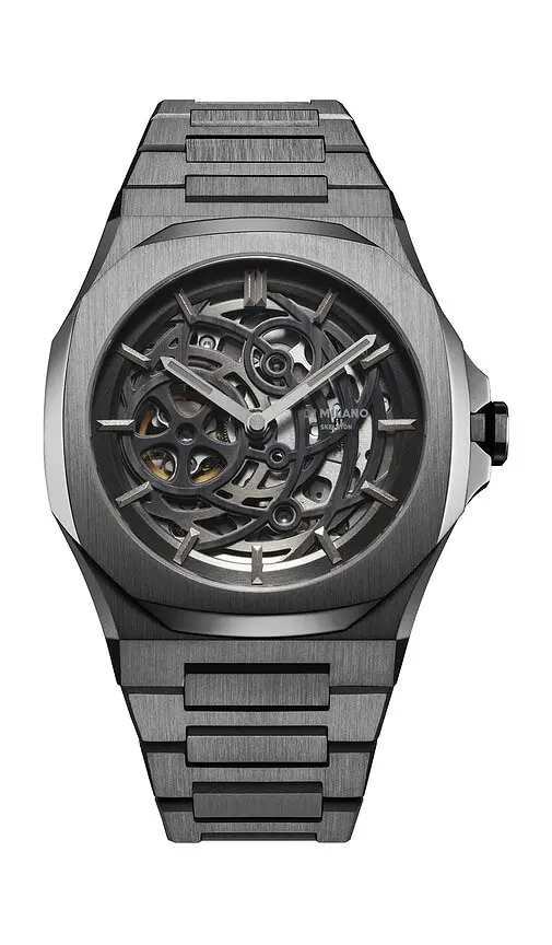 D1 MILANO Skeleton Bracelet 41.5mm Watch - Restyle Gun