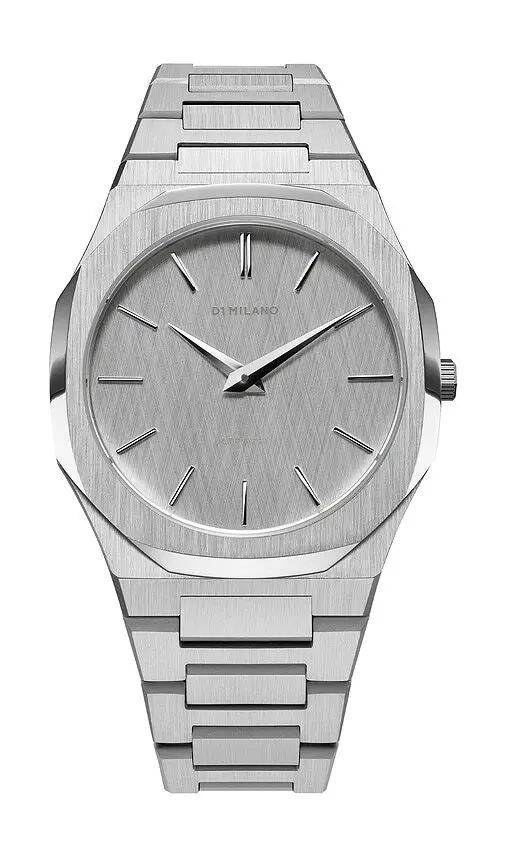 D1 MILANO Ultra Thin 40mm Bracelet Watch - Linen