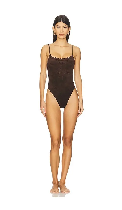 Frankies Bikinis Juliet One Piece - Desert Suede