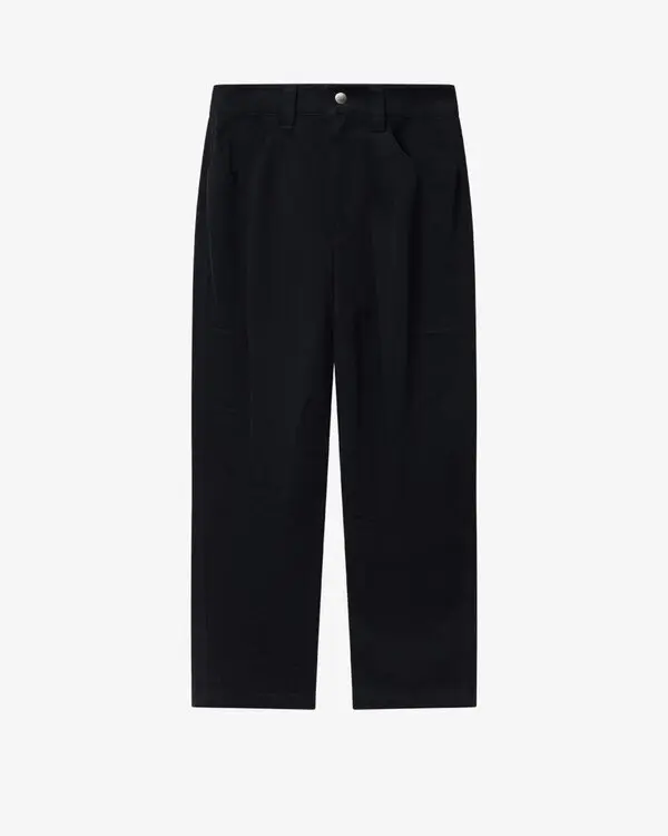 MARANT ETOILE Opalyna Wide Leg Pants - Black