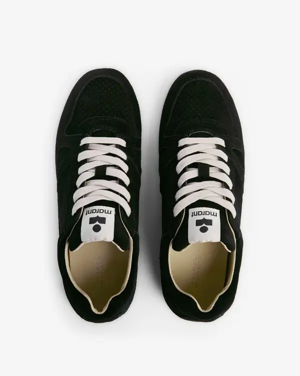 Isabel Marant Étoile Senny Low-top Suede Sneakers - Black