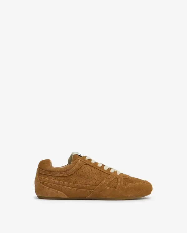 Isabel Marant Étoile Senny Low-top Suede Sneakers - Cognac