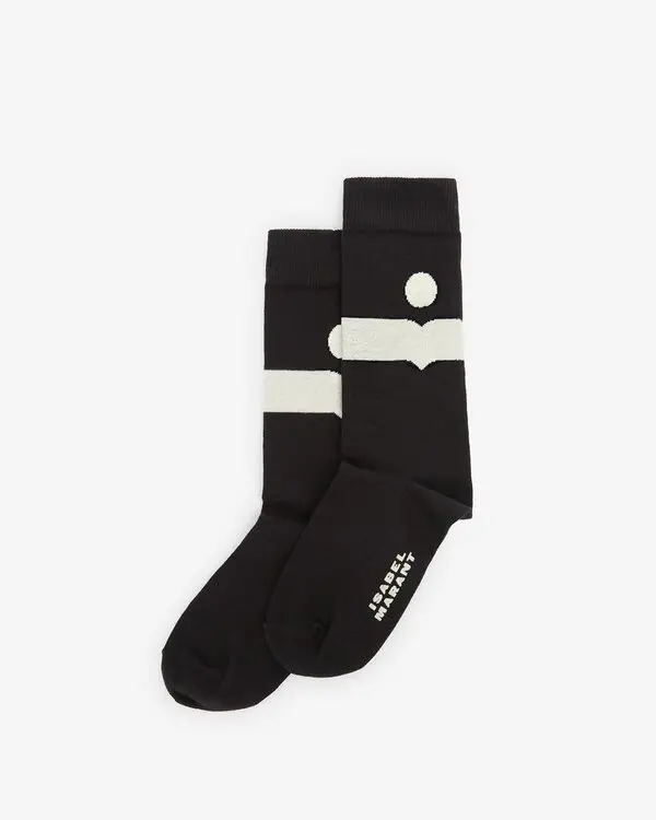 Isabel Marant Nesson Mid-calf Socks - Black