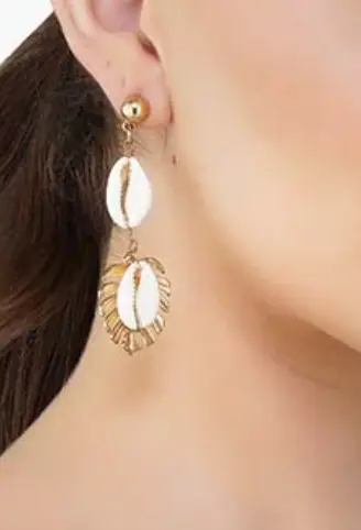 Yumi Kim Shell Drop Earrings