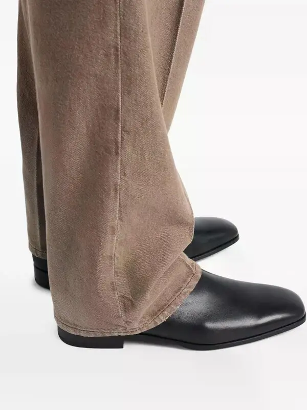 Prada Zipped Leather Boots