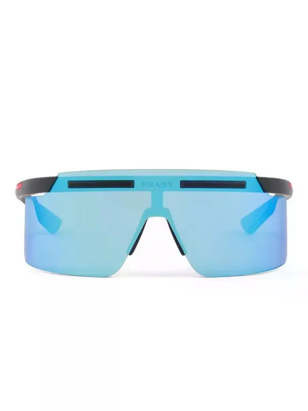 Prada Linea Rossa Sunglasses With Adjustable Nose Pads - Blue