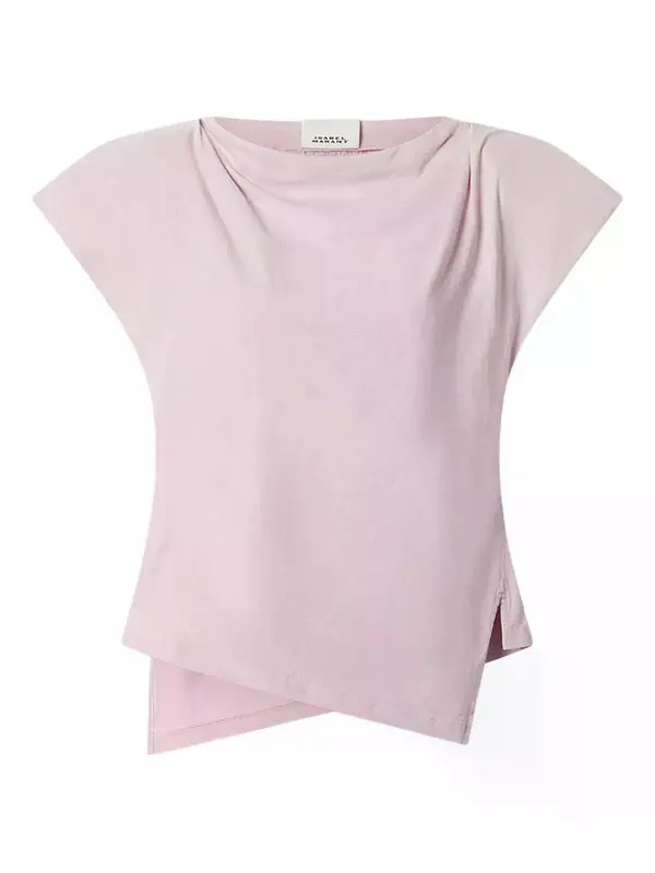 Isabel Marant Étoile Sebani Draped T-shirt - Pink
