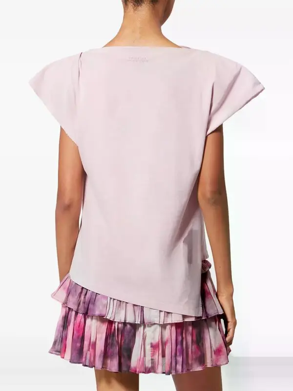Isabel Marant Étoile Sebani Draped T-shirt - Pink