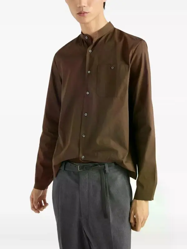 Prada Chest-pocket Collared Shirt