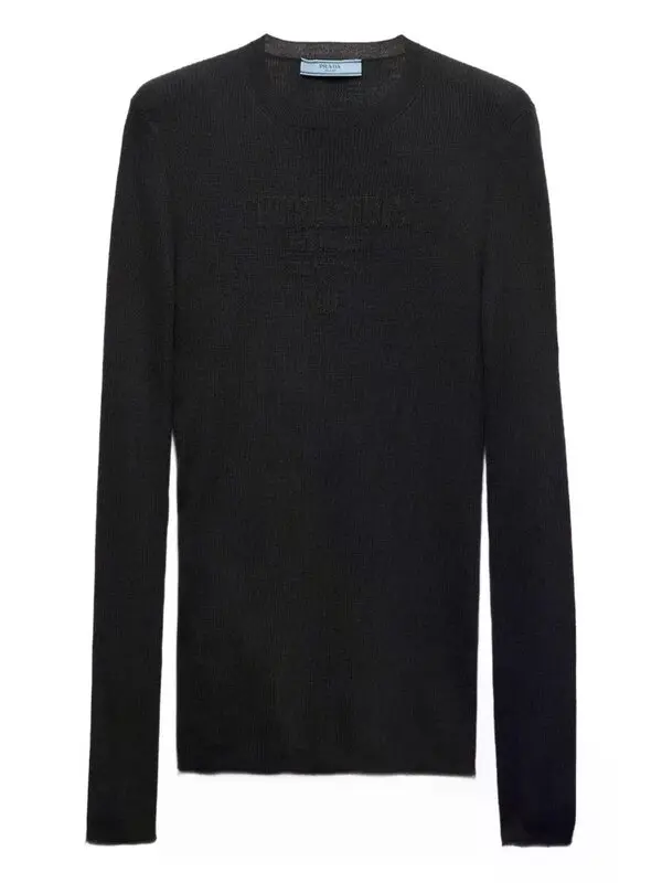 Prada Crew-neck Sweater - Black