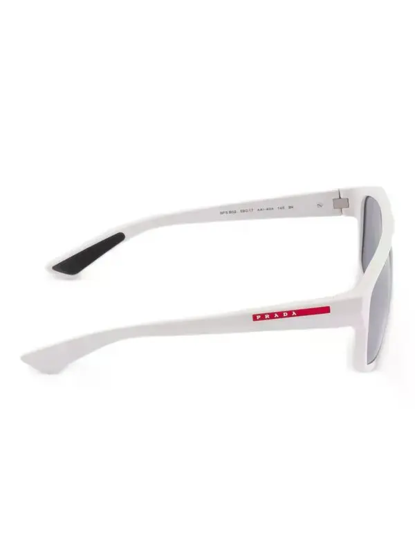 Prada Linea Rossa Square Frame Sunglasses