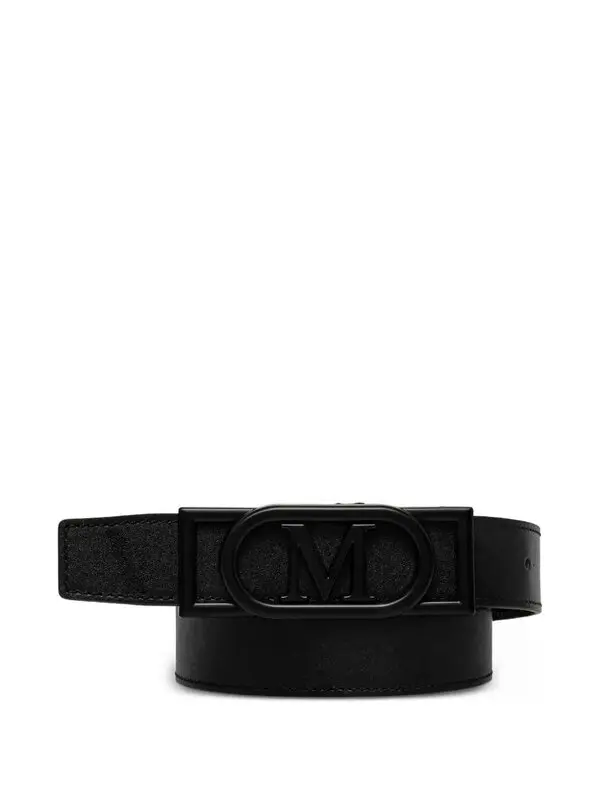 MARCIANO Logo Buckle Belt - Black