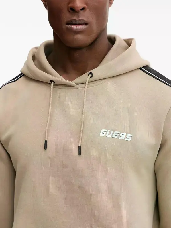 Guess Logo Band Hoodie