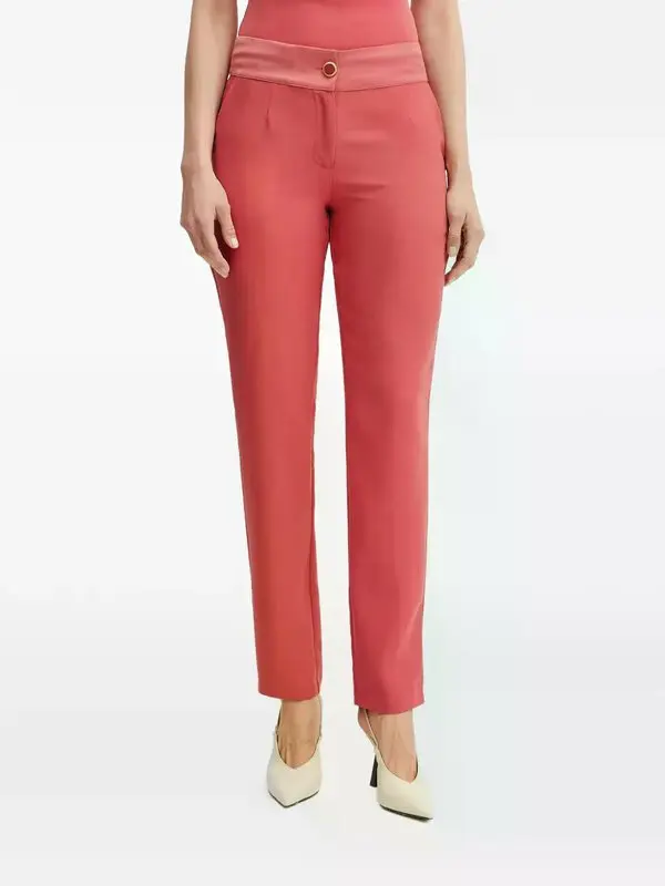 Guess Buttoned Slim-fit Trousers