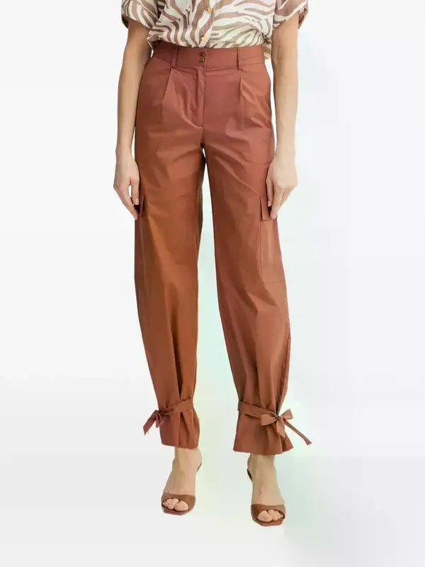 Guess Bow-detail Cargo Pants