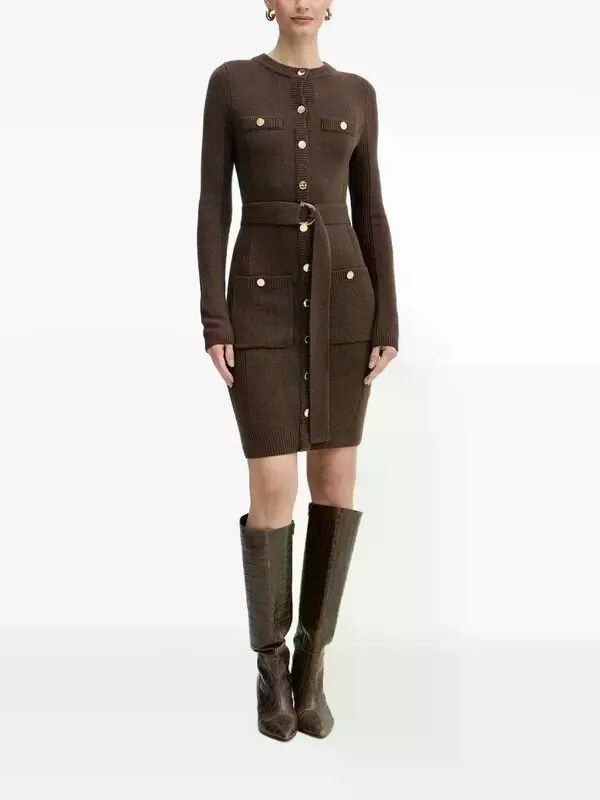 Guess Belted Mini Dress