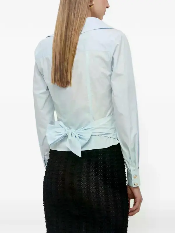 MARCIANO Wrap-bow Top