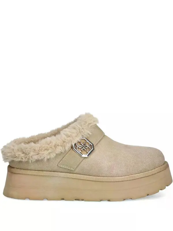 Guess Dolmana Platform Slippers