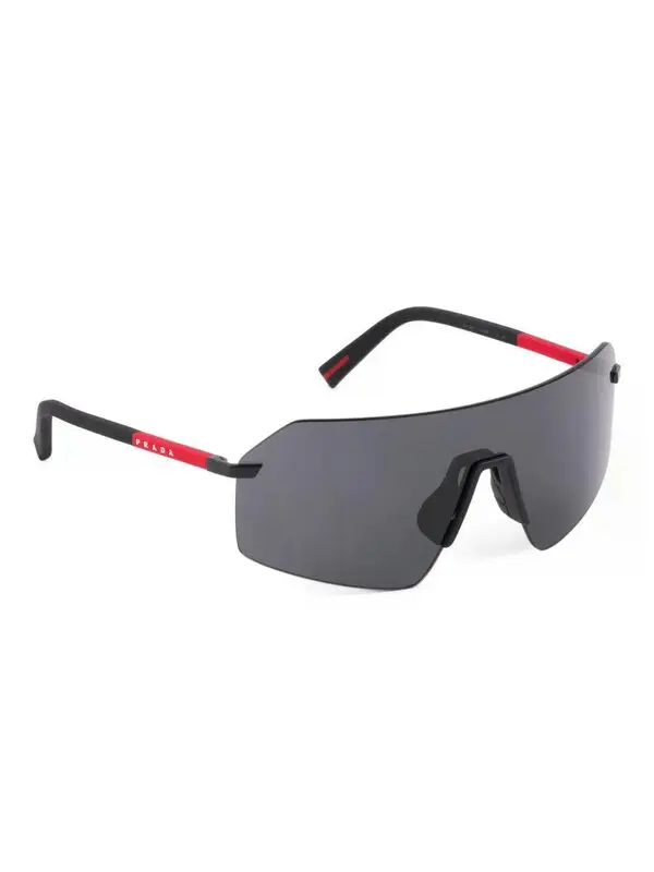 Prada Linea Rossa Rimless Sunglasses - Grey