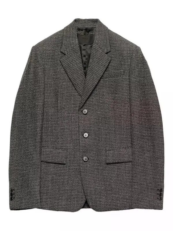 Prada Single-breasted Wool Jacket