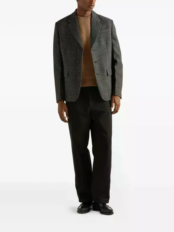 Prada Single-breasted Wool Jacket