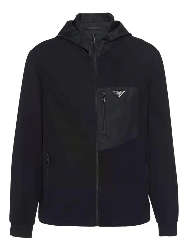 Prada Zip-up Hooded Jacket