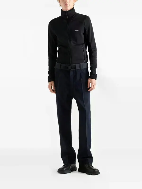 Prada Stand-up Collar Sweater