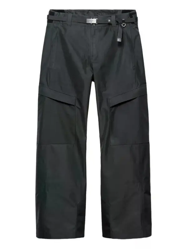 Prada Belted Straight-leg Ski Trousers
