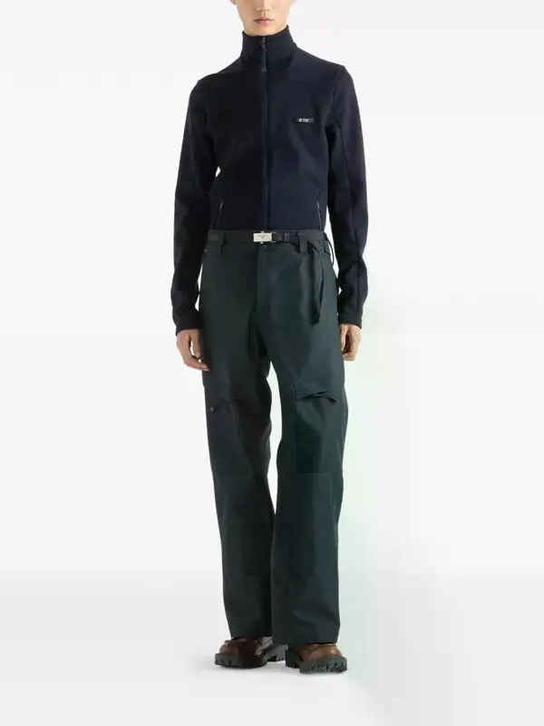 Prada Belted Straight-leg Ski Trousers