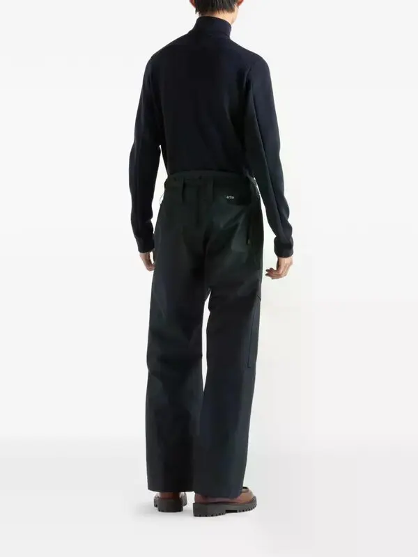 Prada Belted Straight-leg Ski Trousers