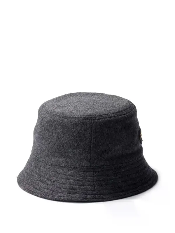 Prada Loden Bucket Hat - Grey