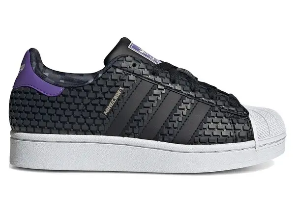 Adidas Superstar Minecraft Enderman Sneakers