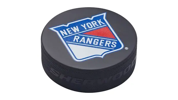 OVO X Nhl New York Rangers Hockey Puck - Black