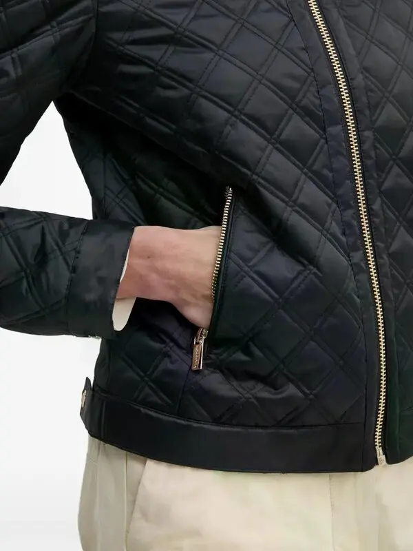Guess Quilted Zip-up Jacket
