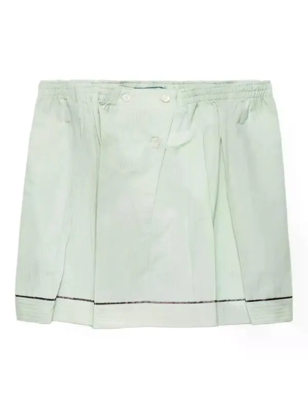 Prada Cotton Mini Skirt