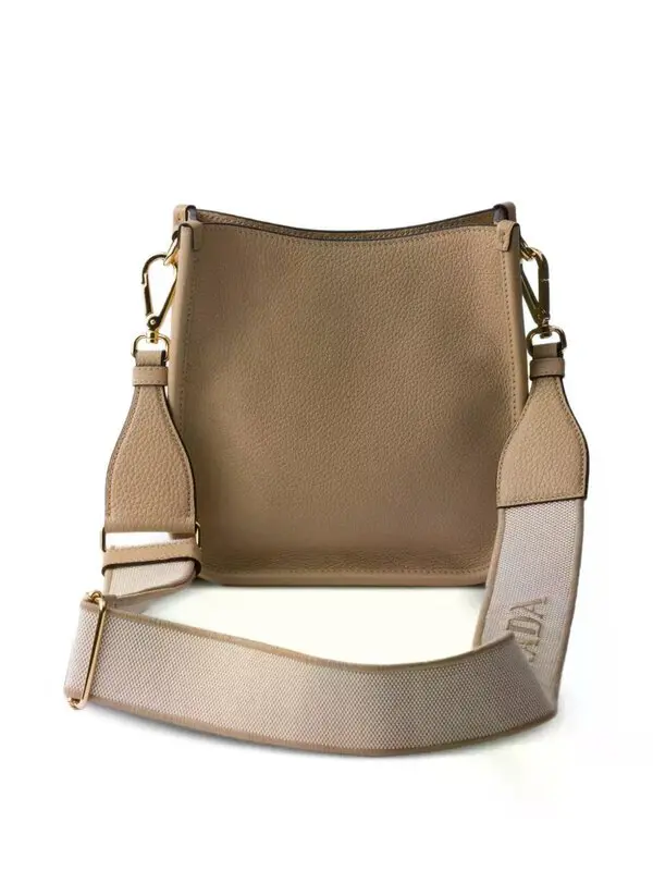 Prada Mini Leather Shoulder Bag - Neutrals