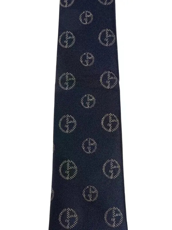 Giorgio Armani Patterned Silk Neck Tie