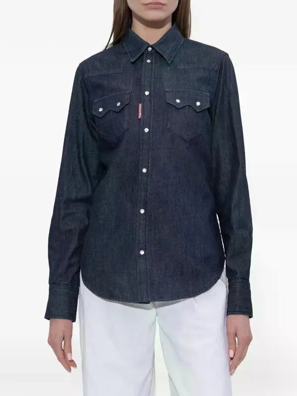 Dsquared2 Pocket Denim Shirt