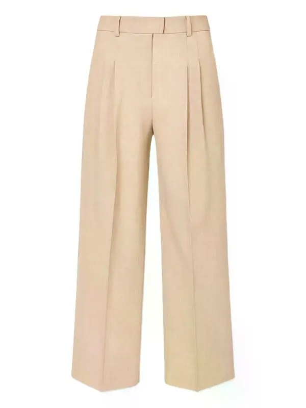 BY MALENE BIRGER Cymbaria Pleated Trousers - Neutrals